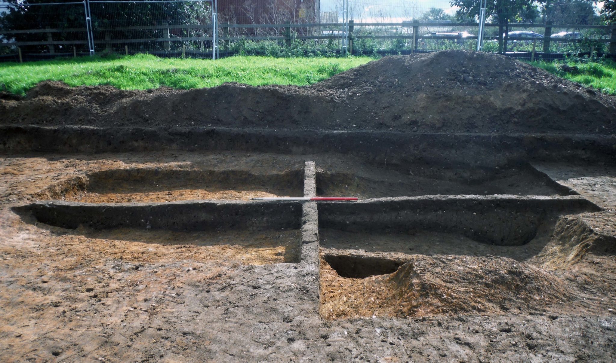 Anglo-Saxon pit building | FENSTANTON